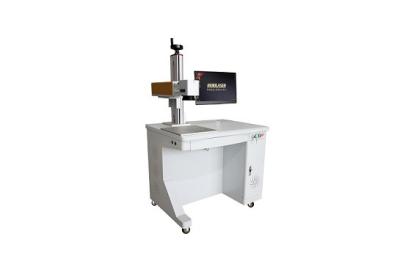 China 30W CO2 Laser Marking Machine Air Cooled Portable Industrial Laser Engraver 110x110mm for sale