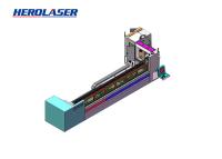 China Fully Automatic Model 1500W RECI CNC Tube Cutting Machine Cypcut Control for sale