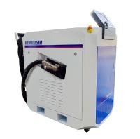 China Purple Horn Water Cooling 500W Laser Cleaning Machine For Container for sale