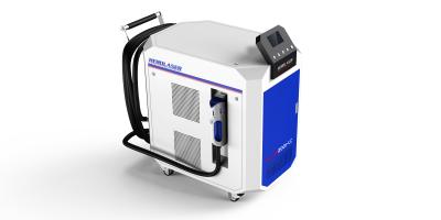 China Handheld Laser Rust Remover 0.8MPa 1064nm Fiber Laser Cleaning Machine for Metal for sale