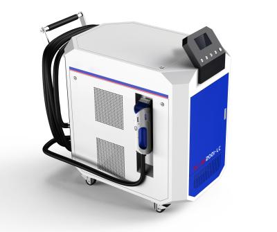 China IPG Handheld Laser Cleaning Machine 1000W Rust Removal Noncontact Cleaning for sale