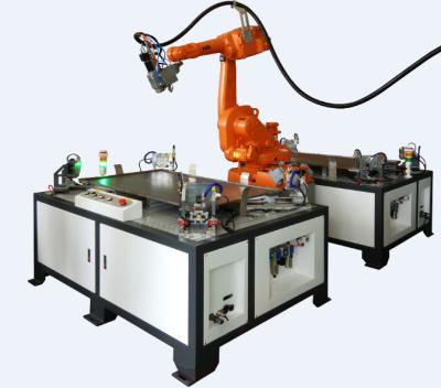 China 380V 1070nm Robot Laser Welding Machine Double Position 3000W Industrial Welding System for sale