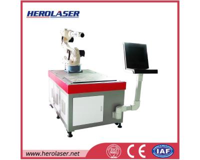 China Purple Horn Equipment 1.4m Robot Laser Welding Machine , Robotic Welding Systems for sale