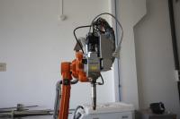 China QBH Connector Robot Laser Welding Machine 1000W 1500W 3000W with CCD Vision and Wobble Welding Head for sale