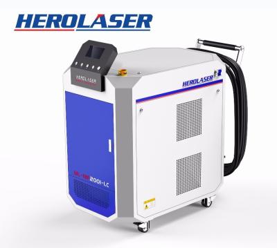China Handheld 1064nm IPG Fiber Laser Cleaning Machine 1000W for Iron Paint Removal for sale