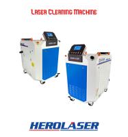 China Purple Horn 500W Continuous Fiber Laser Cleaning Machine for Container Paint Removal and Rust for sale
