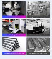 China Automatic Loading 6M Laser Pipe Cutting Machine 3KW CNC Cypcut Control for sale