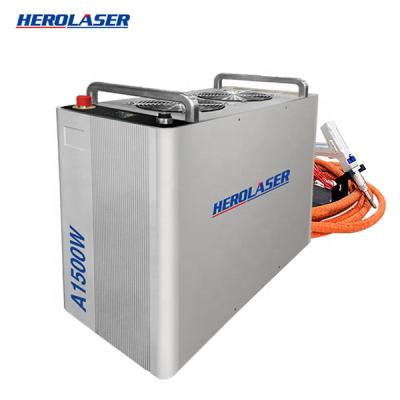 China Purple Horn Air Cooled Handheld 1500W Laser Welding Machine 220V Portable Fiber Welder for sale