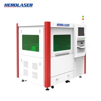 China Purple Horn 1500W Fiber Laser Cutting Machine 600x600mm Stainless Steel for sale