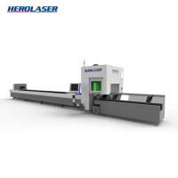 China Purple Horn 6m 3000W Fiber Laser Pipe Cutting Machine for Round Square Steel for sale