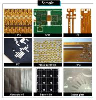 China FPC Cover Film Coating Laser Cutting Machine 400x400mm Processing for sale