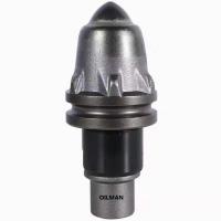 China 22mm Round Shank Foundation Drilling Bits Bullet Teeth B47K22H with HRC 45-47 Hardness for sale