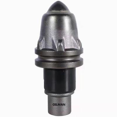 China 22mm Round Shank Foundation Drilling Bits Bullet Teeth B47K22H with HRC 45-47 Hardness for sale