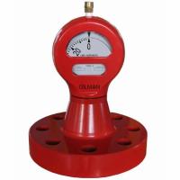 China Oilfield Drilling Mud Pump Pressure Gauge Flange Connection 6000psi 2 Inch NPT for sale