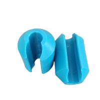 China Blue UHMWPE Single Slot Sucker Rod Guide 3/4 7/8 1 Inch for Oilfield Rod Protection for sale