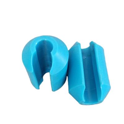 China Blue UHMWPE Single Slot Sucker Rod Guide 3/4 7/8 1 Inch for Oilfield Rod Protection for sale