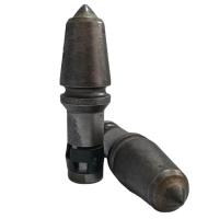 China Trencher Tungsten Carbide Bullet Teeth C31 C21 Round Shank Bits 19mm 25mm for sale