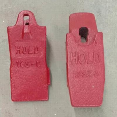 China Excavator 18S Bucket Tooth 1.1kg 48-52HRC Hard Wearing Standard Shape Teeth for 18 Series for sale