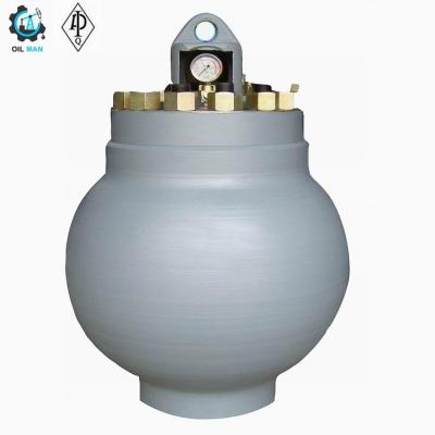 China KB45 Pulsation Dampener Rubber Air Bag for Mud Pumps - 25-35 MPa Working Pressure, 2.0-2.5 MPa Inflation for sale
