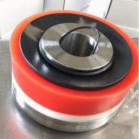 China API 7K Bonded Urethane Mud Pump Piston 100% Interchangeable with BOMCO EMSCO Gardner Denver for sale
