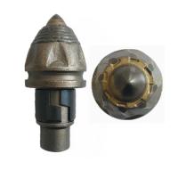 China B47K19H B47K22H Bullet Tooth Auger Round Shank 50-54 HRC for Pile Driving Machines for sale