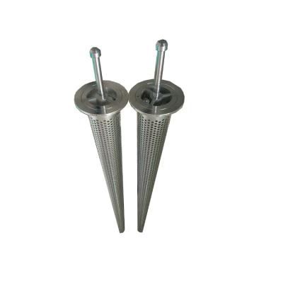 China 800mm SS304 Drill Pipe Mud Screen with 33% Open Area and 6mm Filter Open Diameter for sale
