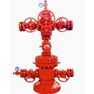 China API 6A Wellhead Christmas Tree for Oil Drilling - 2000-20000 PSI Pressure Rating, 2 1/16