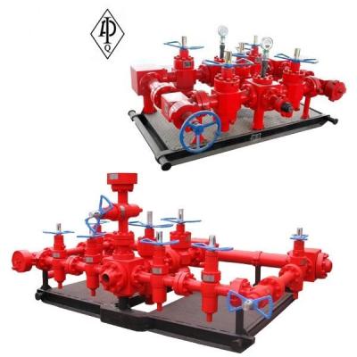 China API 16C Kill and Choke Manifold 2000-15000psi 2-1/16 to 4-1/16 for Oil Well Control for sale