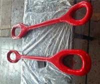 China API 8C Weldless Single Arm Elevator Links for Drilling Rigs - 250/500/750 Tons Capacity, 270-360cm Length for sale
