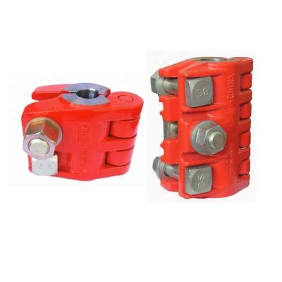 China API 11B Three Bolts Polished Rod Clamp for 31.8-38.1mm Rods with 178 KN Working Load for sale