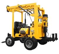 China XYX-3 600m Deep Four Wheels Mounted Underground Coring Drilling Rig with Mud Pump for sale