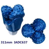 China TCI Tricone Rotary DTH Hammer Drill Bit 17 inch for Oilfield Drilling with API Connections for sale