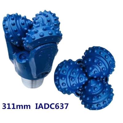 China TCI Tricone Rotary DTH Hammer Drill Bit 17 inch for Oilfield Drilling with API Connections for sale