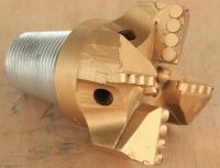 China 146mm Diamond Drill Bit PDC Concave Drag Bit For Coal Mining Rig for sale