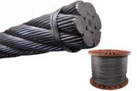 China 6×19 API 9A Steel Wire Rope 12-42mm FC/IWRC Core for Oil Drilling Applications for sale