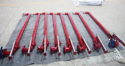 China 2 inch 3 inch Mud Gun Drilling Standard Steel Solid Control System 80mm 50mm for sale