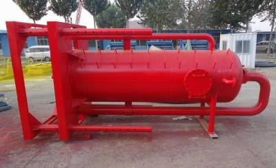 China Skid Mounted Mud Gas Separator Poor Boy Degasser 200-340 m3/h Capacity for Drilling Solids Control for sale
