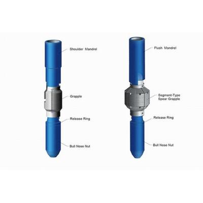 China Oilfield Fishing Casing Releasing Spear 89-203mm Mandrel OD with 270-2500KN Load Capacity for sale