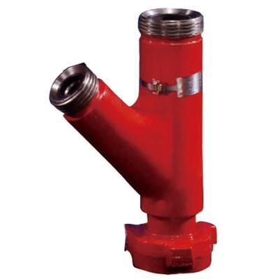 China 2 Inch 15000PSI Fig1502 Weco Hammer Union Wye Integral Fitting High Pressure Alloy Steel for sale