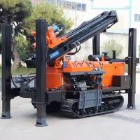 China FY300 Crawler Water Well Drilling Rig 12 Ton 300M Depth Hydraulic Rotary Machine for sale