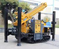 China Borehole Pneumatic Portable Water Well Drilling Rig 3.8-12 ton 180-600m Depth for sale