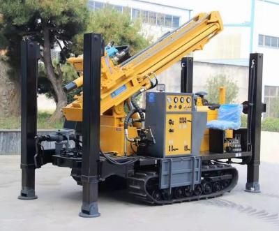 China Borehole Pneumatic Portable Water Well Drilling Rig 3.8-12 ton 180-600m Depth for sale