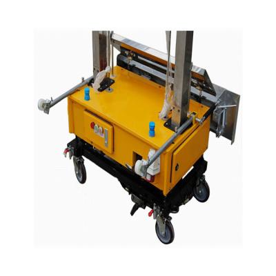 China 1.5kW Automatic Wall Plastering Machine with 5m Height Reach and 560m²/8h Efficiency for Construction for sale
