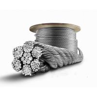 China 6x19 FC 11mm 1770MPa Galvanized Steel Wire Rope for Lifting and Towing for sale