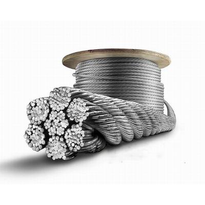 China 6x19 FC 11mm 1770MPa Galvanized Steel Wire Rope for Lifting and Towing for sale