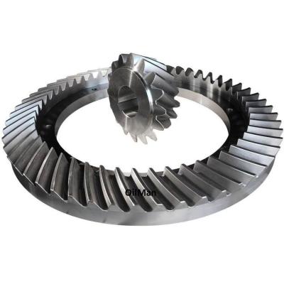 China Rotary Table Spiral Bevel Gear for Drilling Rig ZP275 ZP375 Max OD 2000mm API 7K for sale