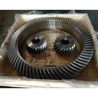 China Forged Spiral Bevel Gear Set Alloy Steel 90 Degree Shaft Angle Max OD 2000mm for sale