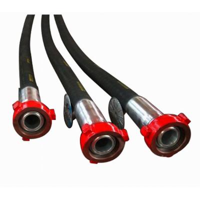 China API 7K Vibration Oil Field Mud Pump Hose - 7500 psi Working Pressure, 18750 psi Burst Pressure for sale