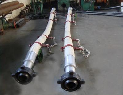 China API 7K Rotary Drilling Hose 7500 PSI Working Pressure for Oil Field Mud Pump Applications -20°C to +82°C Temperature Range for sale