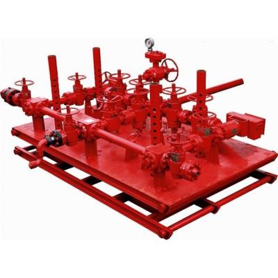 China API 16C Wellhead Assembly Choke Manifold 15000Psi Manual Hydraulic 3-1/16in for sale
